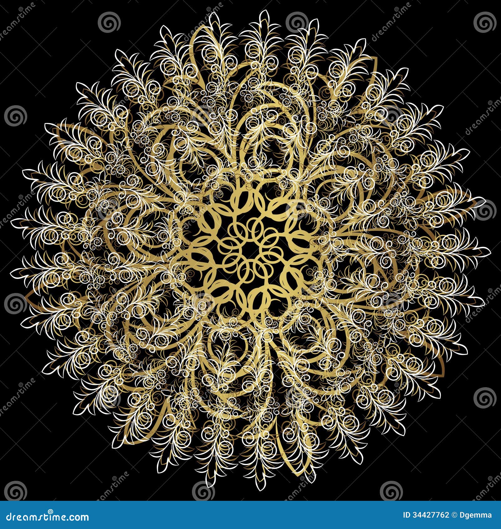 Beautiful graphic vignette stock vector. Illustration of development ...