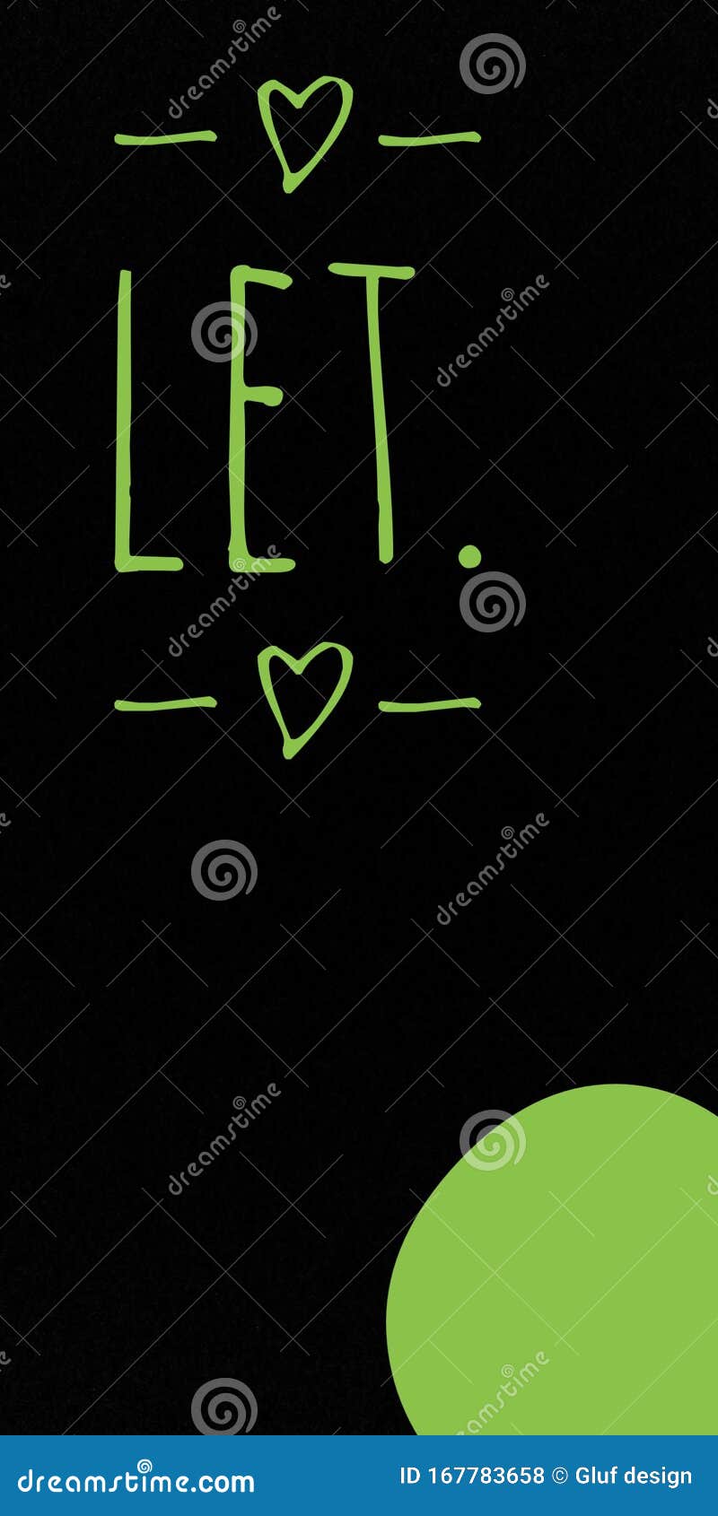 Beautiful Graphics Design in Black Background Stock Photo - Image of ...