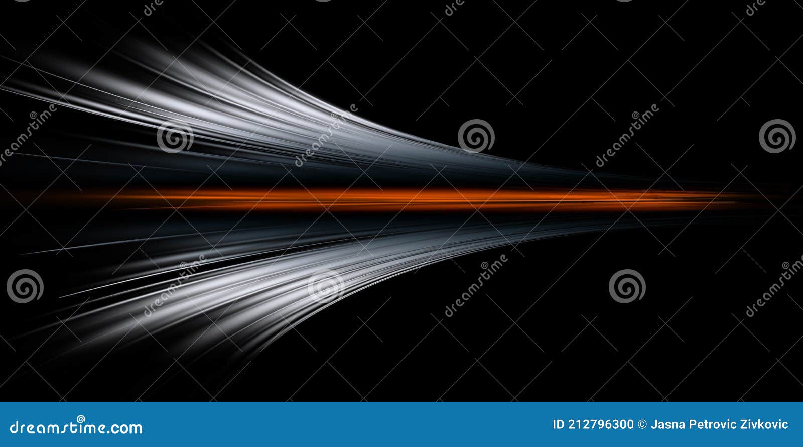 Gray and Orange Speed Line Abstract Technology Background Stock ...
