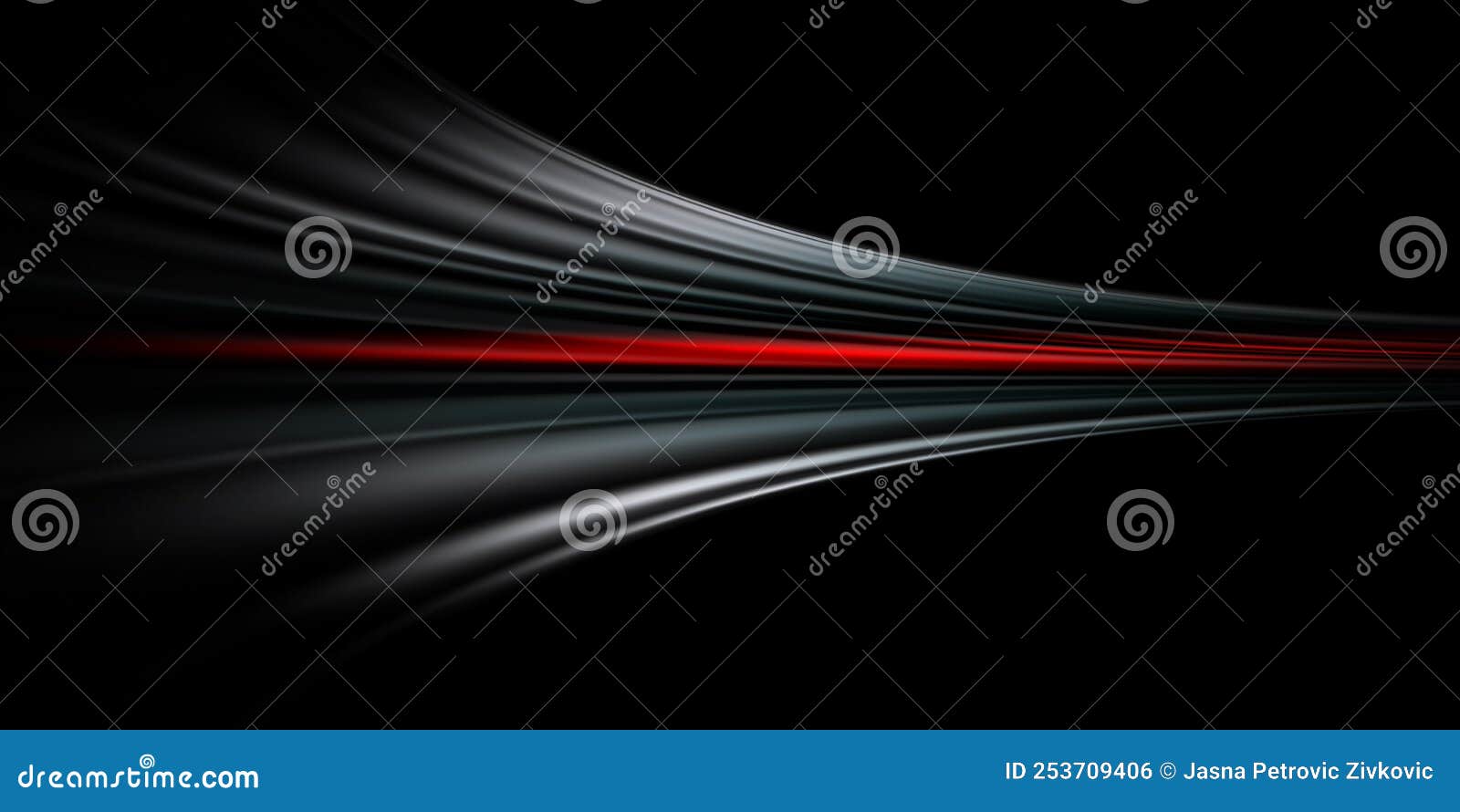 Gray and Red Speed Abstract Technology Background Stock Illustration ...