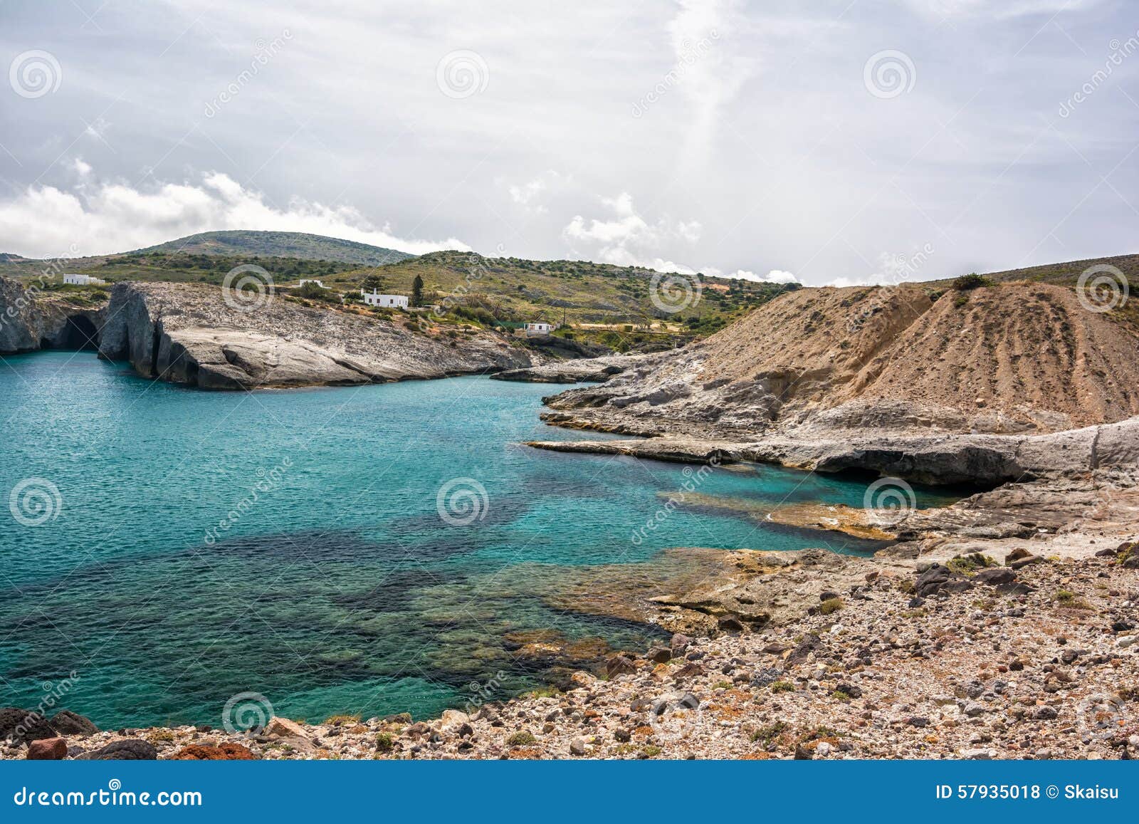 Beautiful Greece landscape stock photo. Image of rocky - 57935018