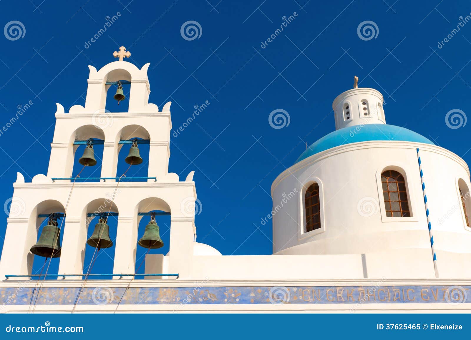 Beautiful greek church stock image. Image of orthodox - 37625465