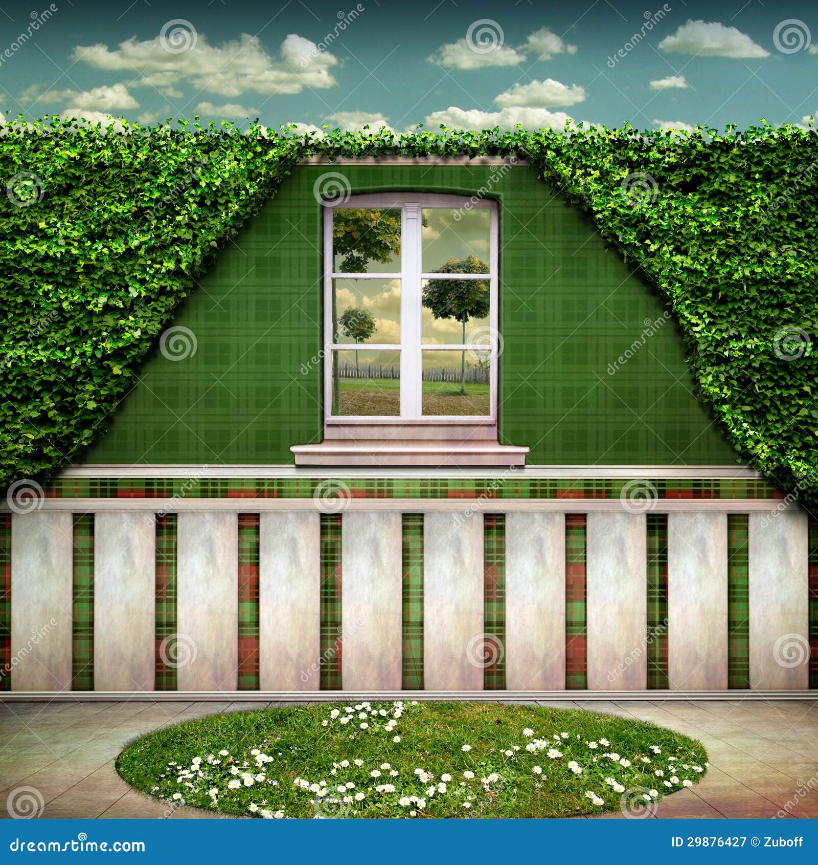 BIO Room stock image. Image of home, floor, wall, wallpaper - 29876427