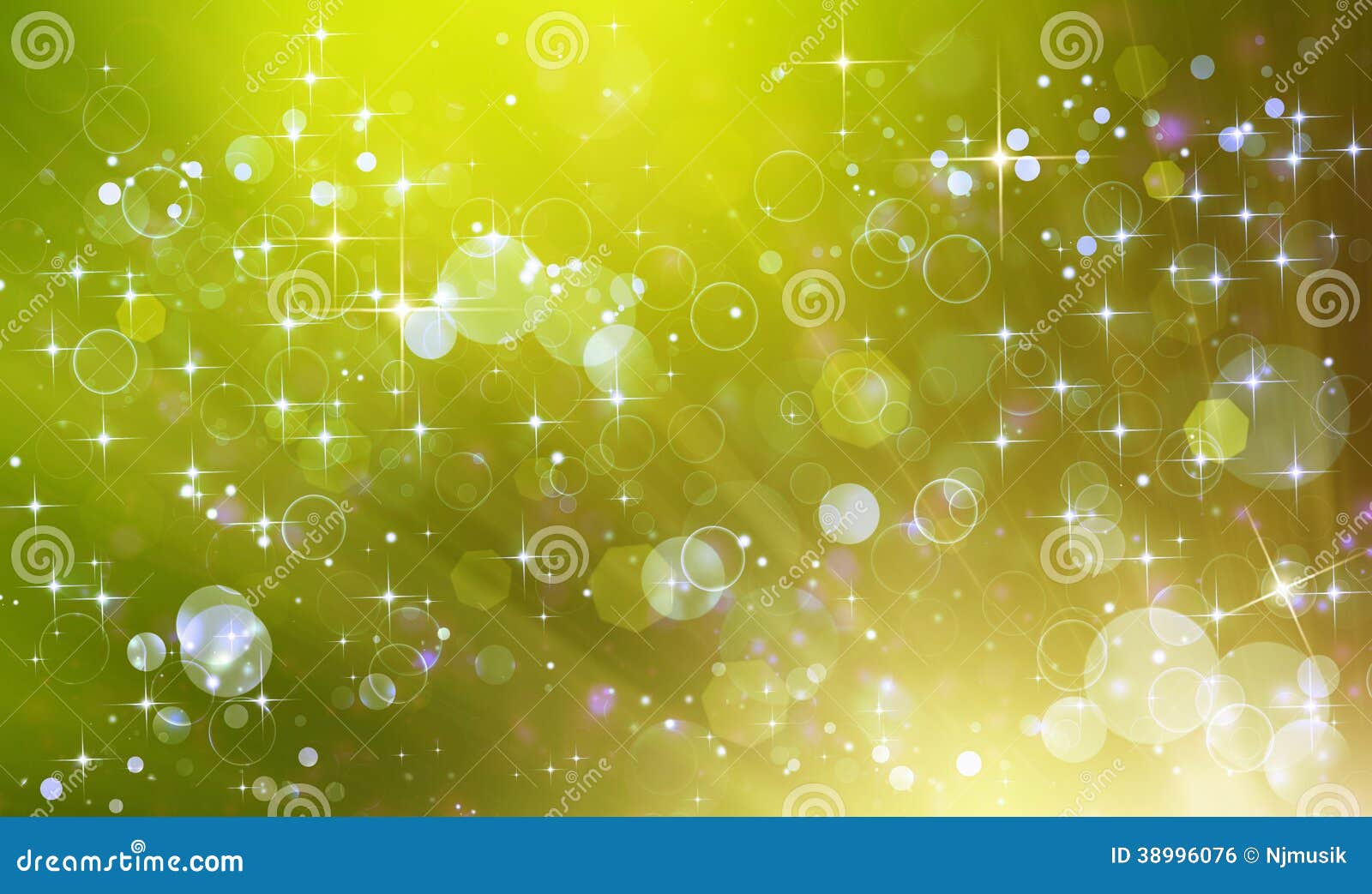 Beautiful Green Festive Background Stock Illustration - Illustration of ...