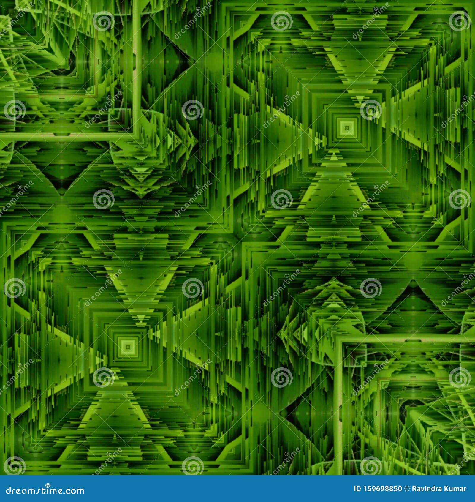 Beautiful Green Pattern Design for Fabric and Decorations Stock Photo ...