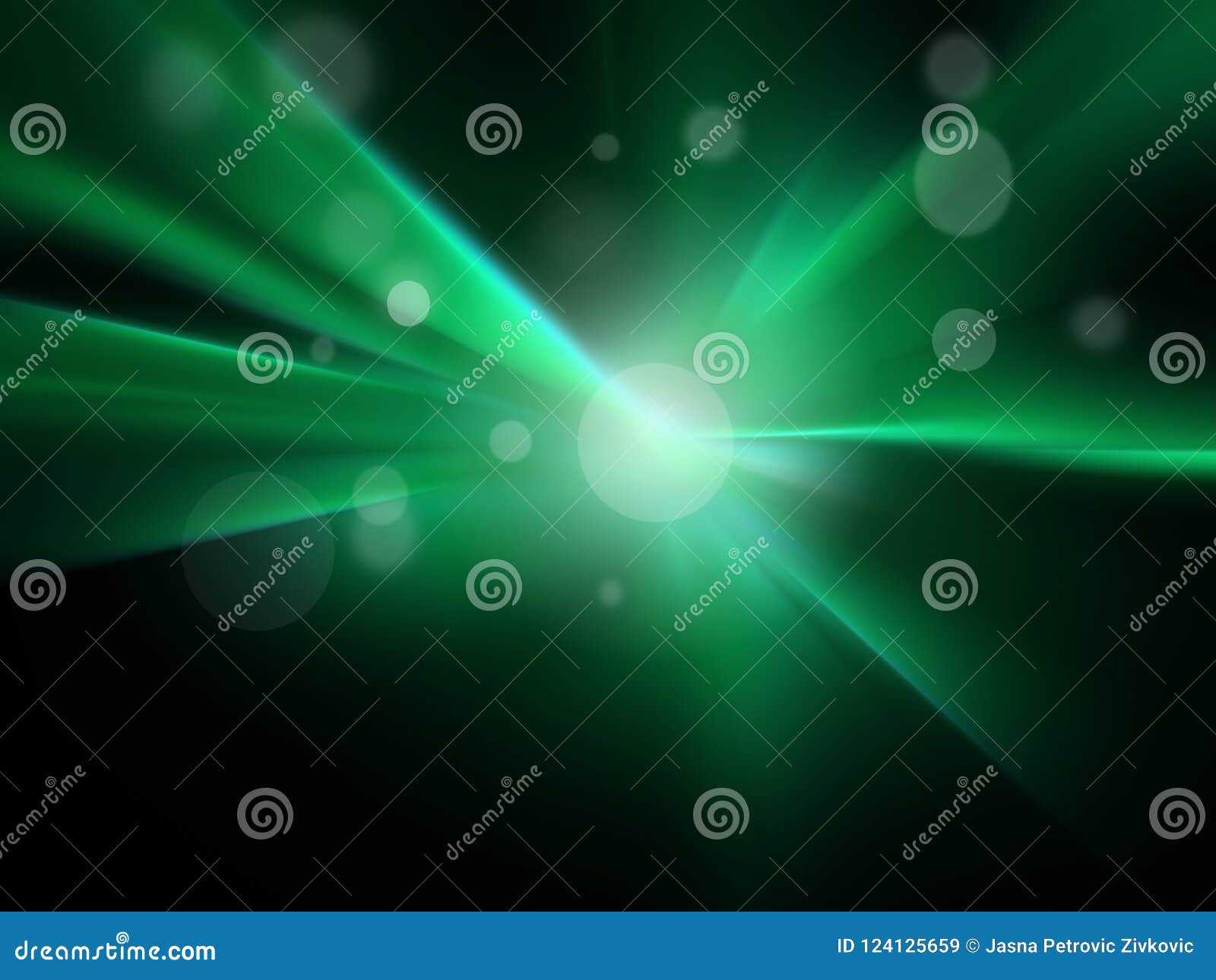 Green Sun Rays Background stock illustration. Illustration of backdrop ...