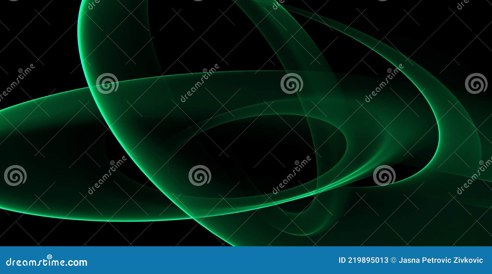 Green Transparency Gradient Abstract Wave Background Stock Illustration ...