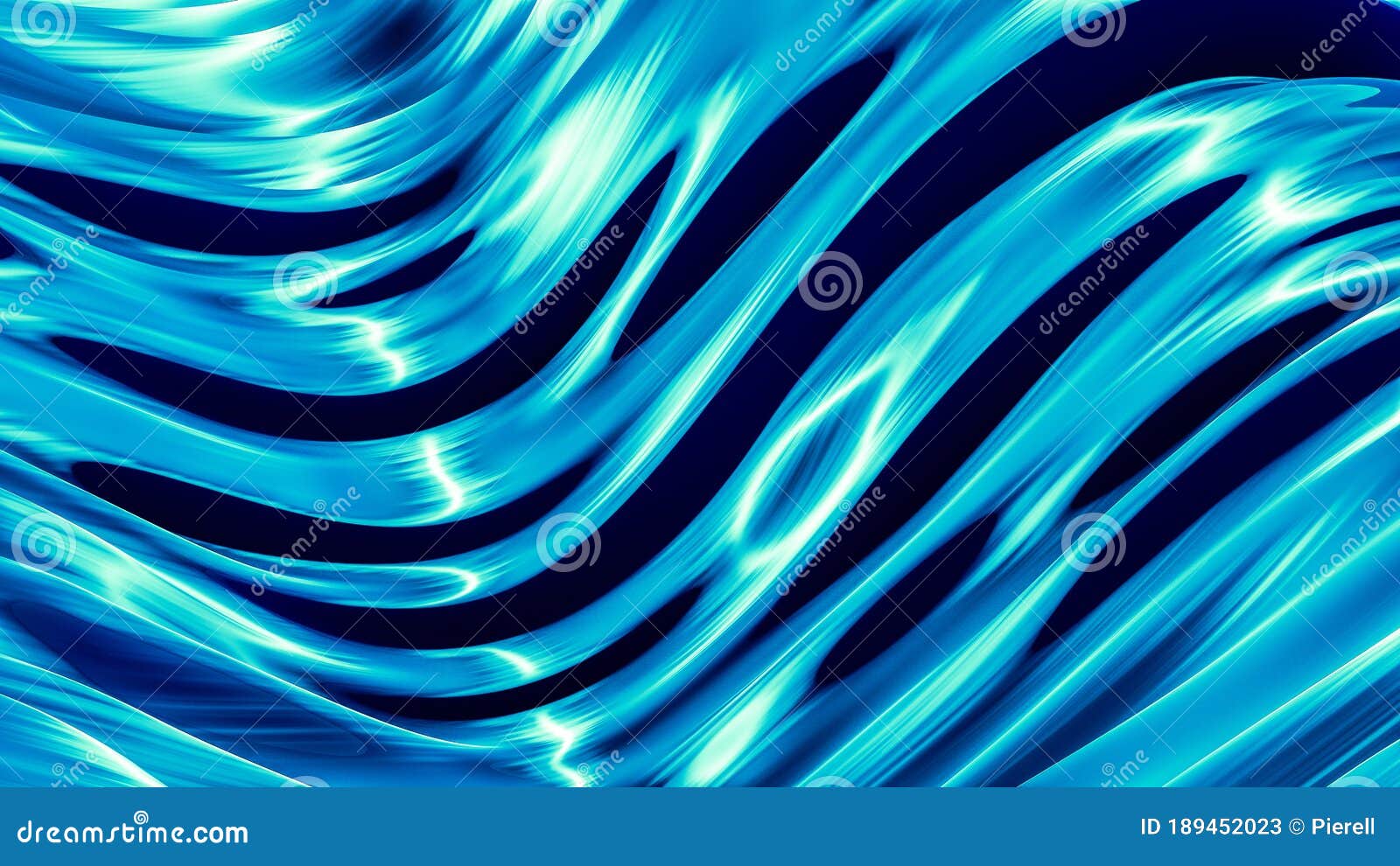 Beautiful Green Turquoise Background. 3d Illustration, 3d Rendering ...