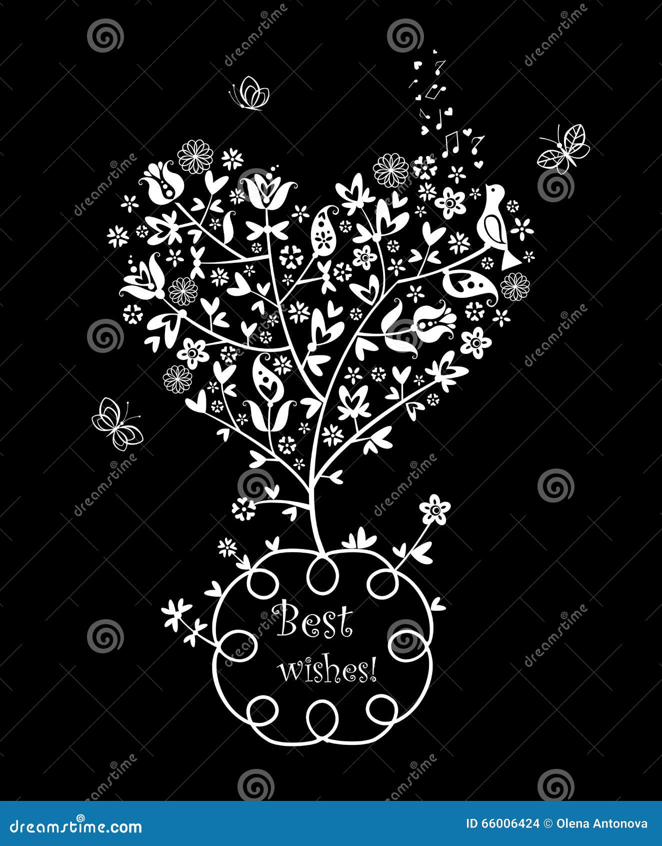 Beautiful greeting card stock vector. Illustration of celebrate - 66006424