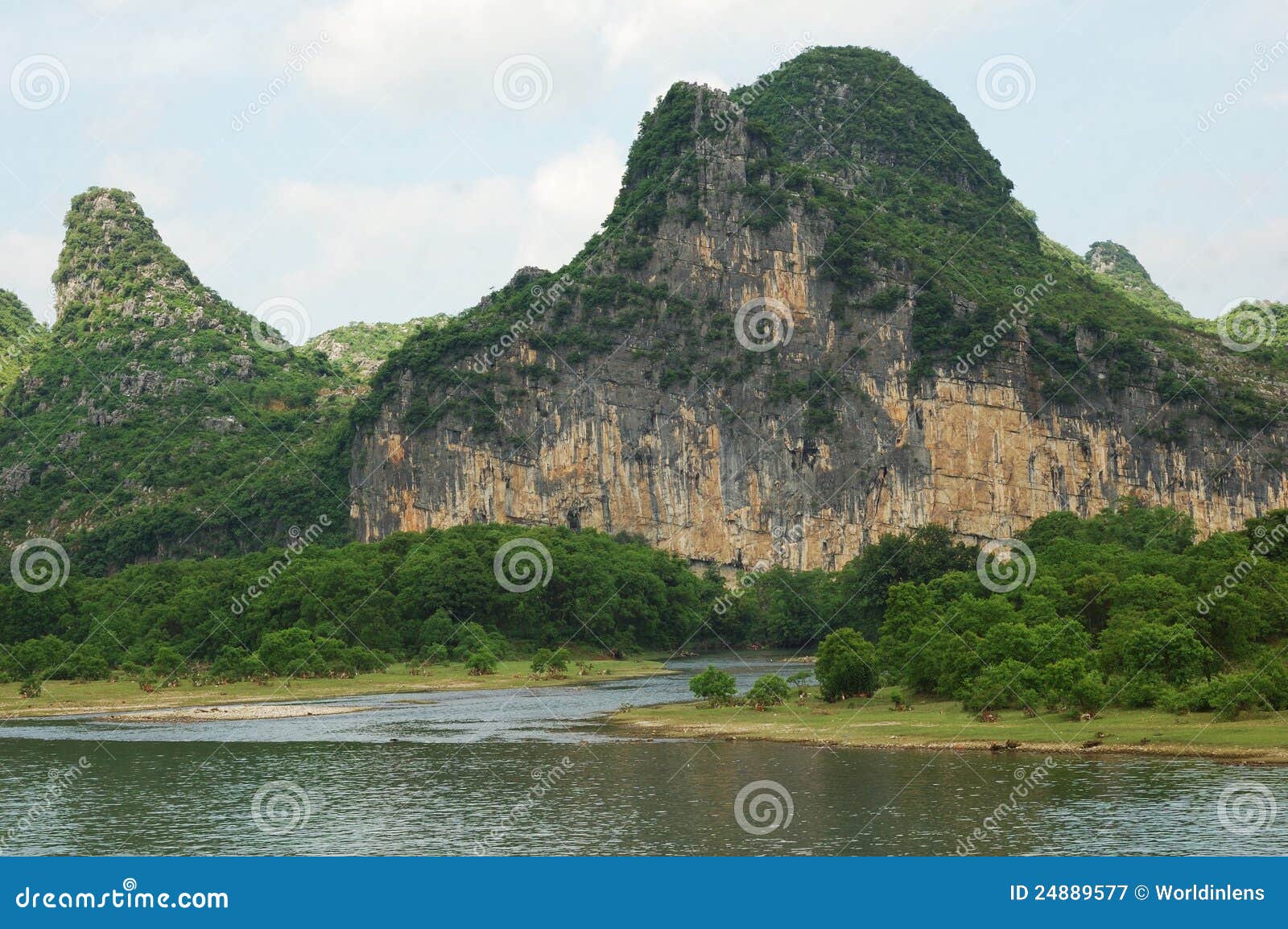 Beautiful Guilin stock image. Image of mountains, landscapes - 24889577