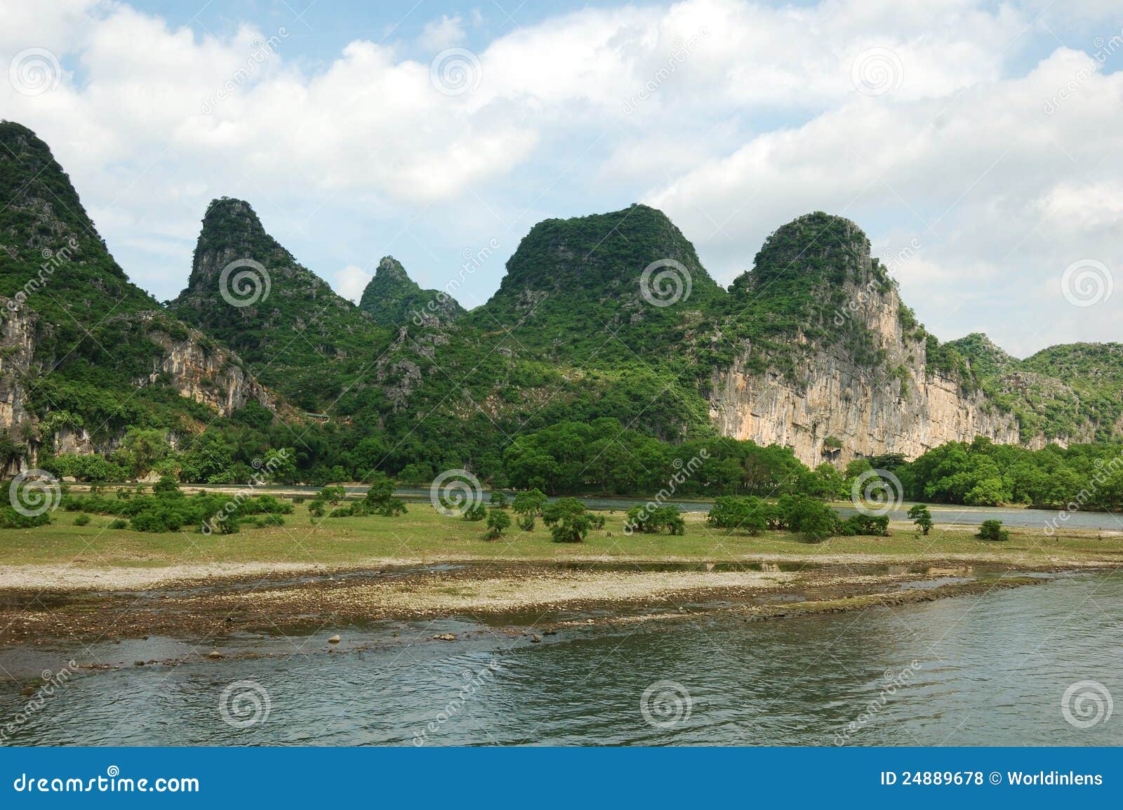 Beautiful Guilin stock photo. Image of tourism, travel - 24889678