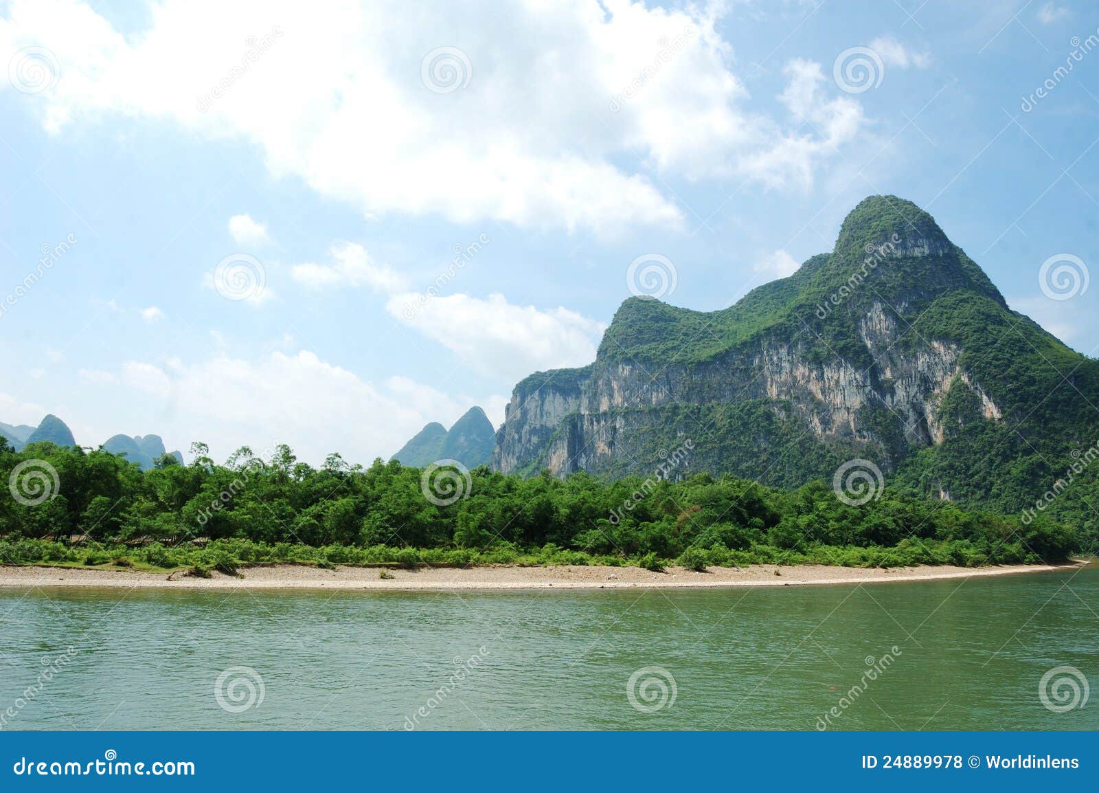 Beautiful Guilin stock photo. Image of water, china, nature - 24889978