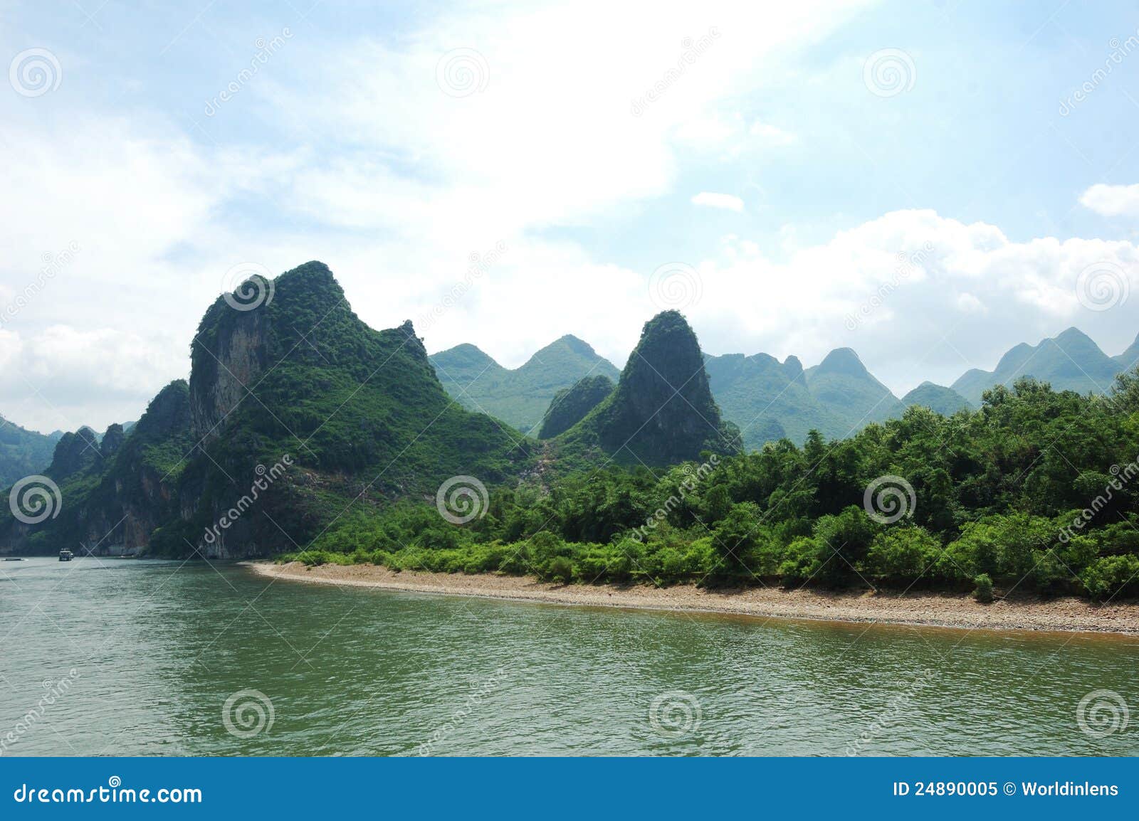 Beautiful Guilin stock image. Image of nature, water - 24890005