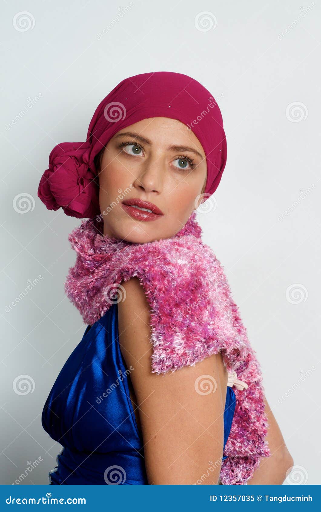 Beautiful Gypsy Model stock image. Image of mixed, posing - 12357035