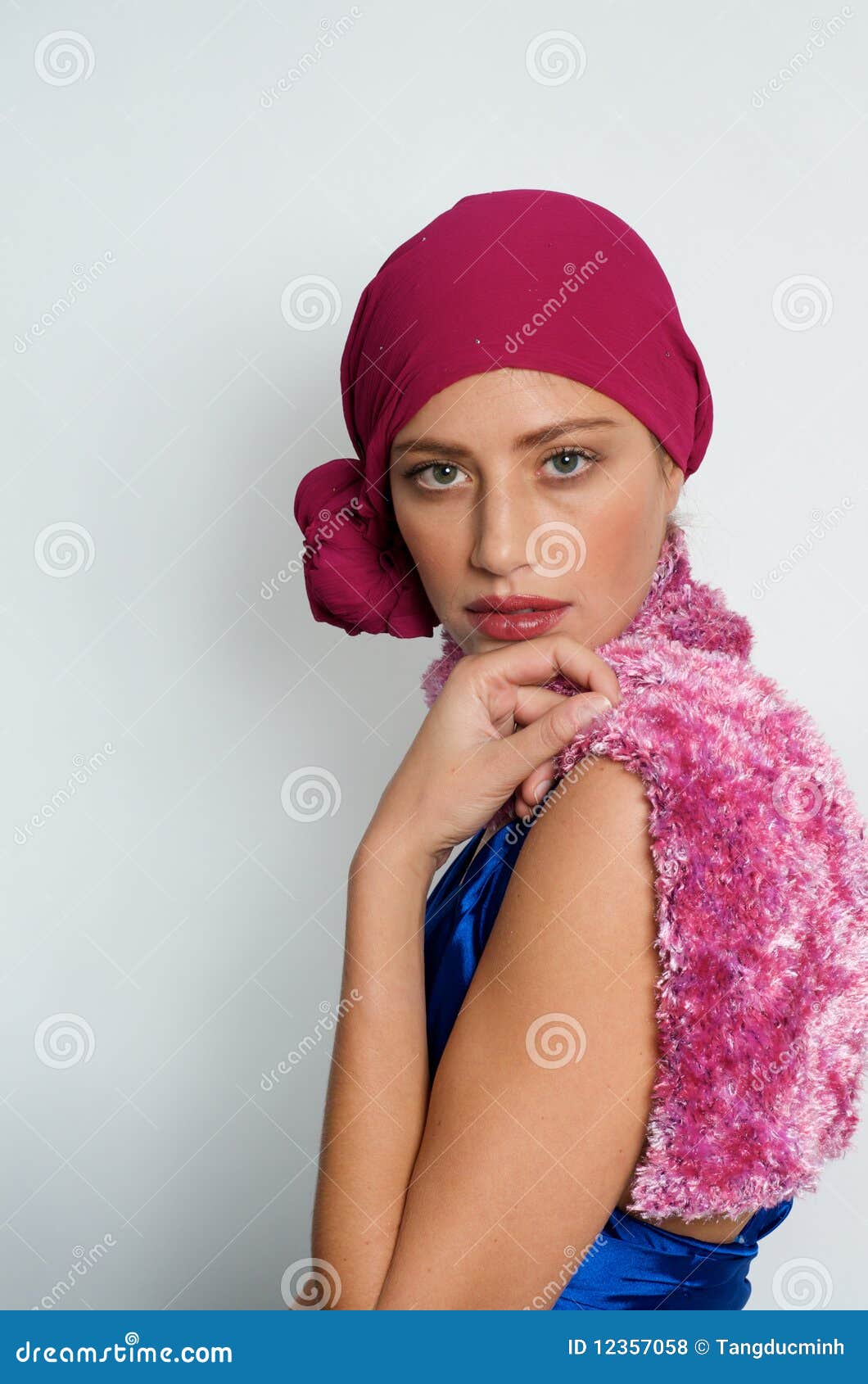 Beautiful Gypsy Model stock photo. Image of cover, gypsy - 12357058