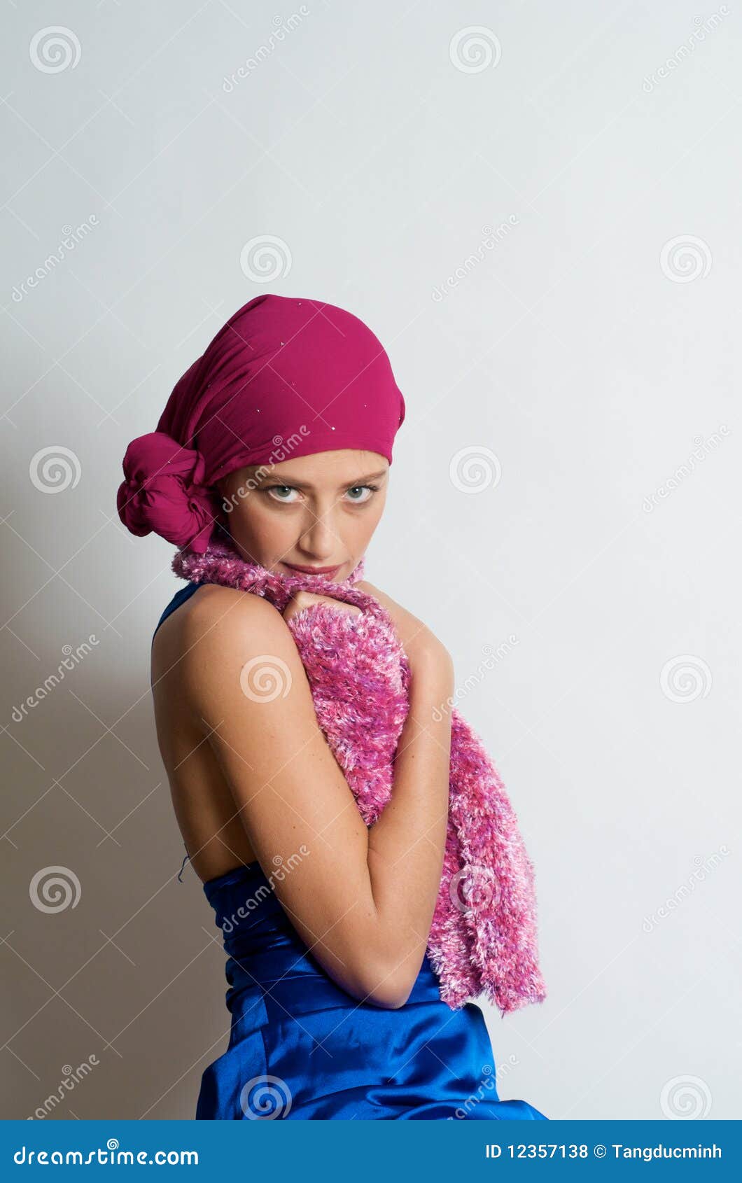 Beautiful Gypsy Model stock photo. Image of woman, adult - 12357138