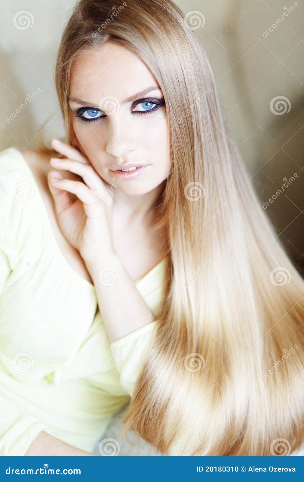 Beautiful hair stock photo. Image of look, human, gloss - 20180310