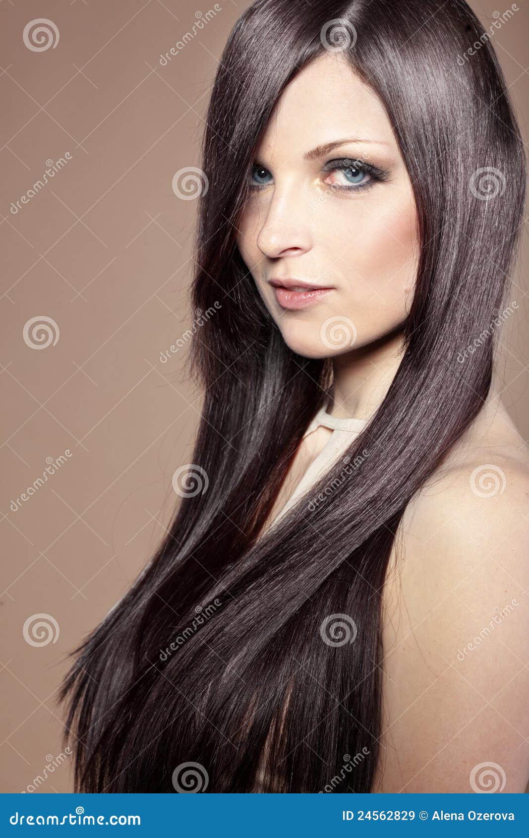 Beautiful hair stock image. Image of fashion, female - 24562829