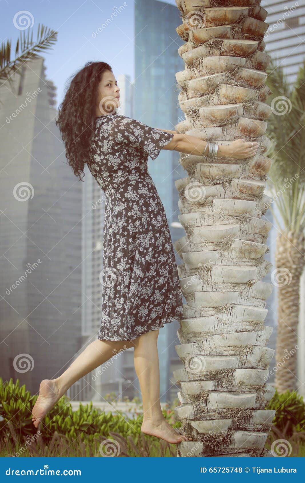 Beautiful girl stock photo. Image of hair, looking, outdoors - 65725748