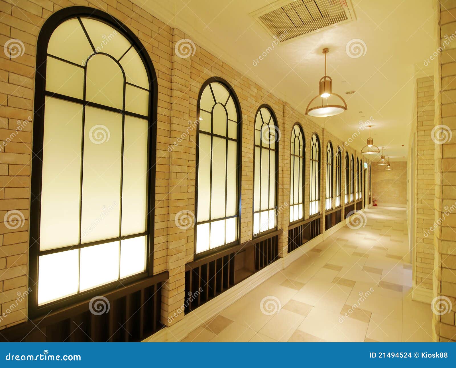 Beautiful hallway stock photo. Image of frame, beautiful - 21494524