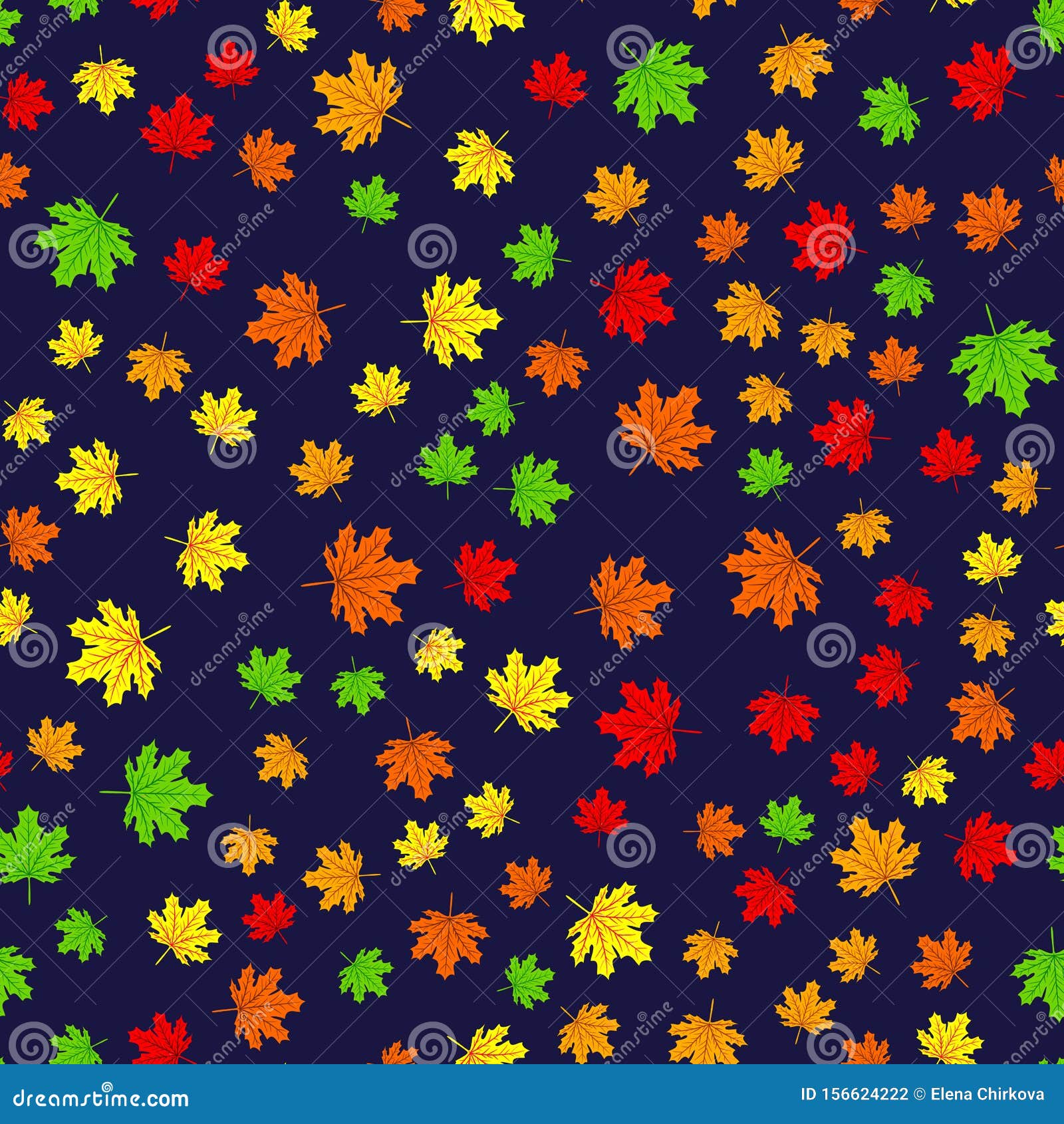 Beautiful Hand Drawn Maple Leaves Mix with Modern Line in Maple Shape ...