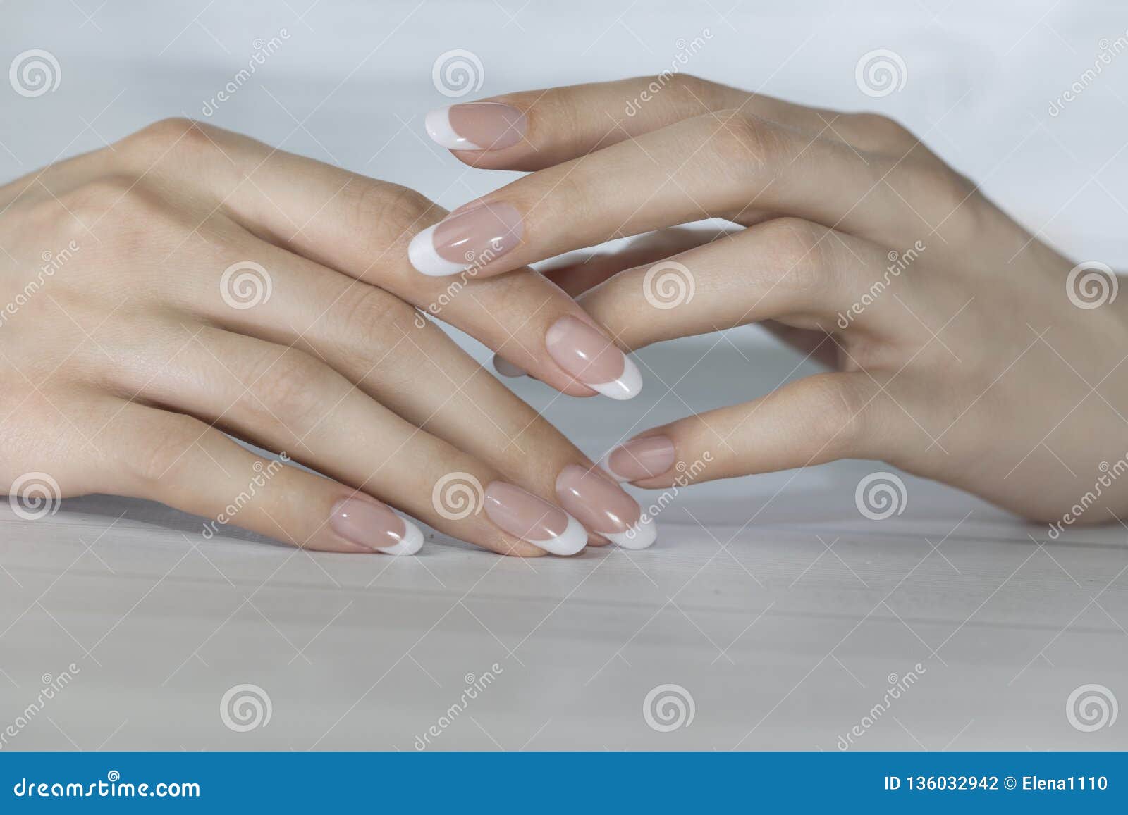 Beautiful Hand with Perfect Nails Stock Photo - Image of fashion ...