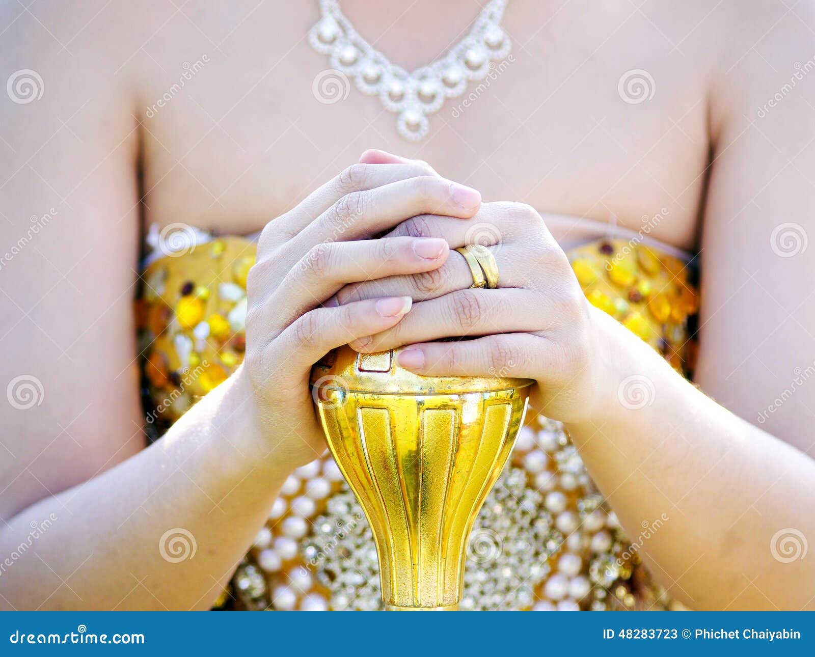 Beautiful hand stock image. Image of hand, baton, ring - 48283723