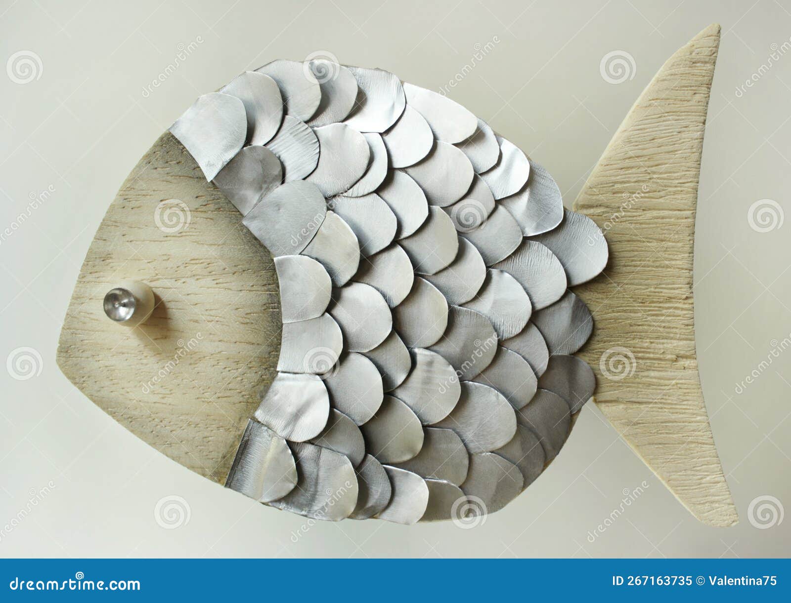 Beautiful Handcrafted Fish stock image. Image of horizontal - 267163735