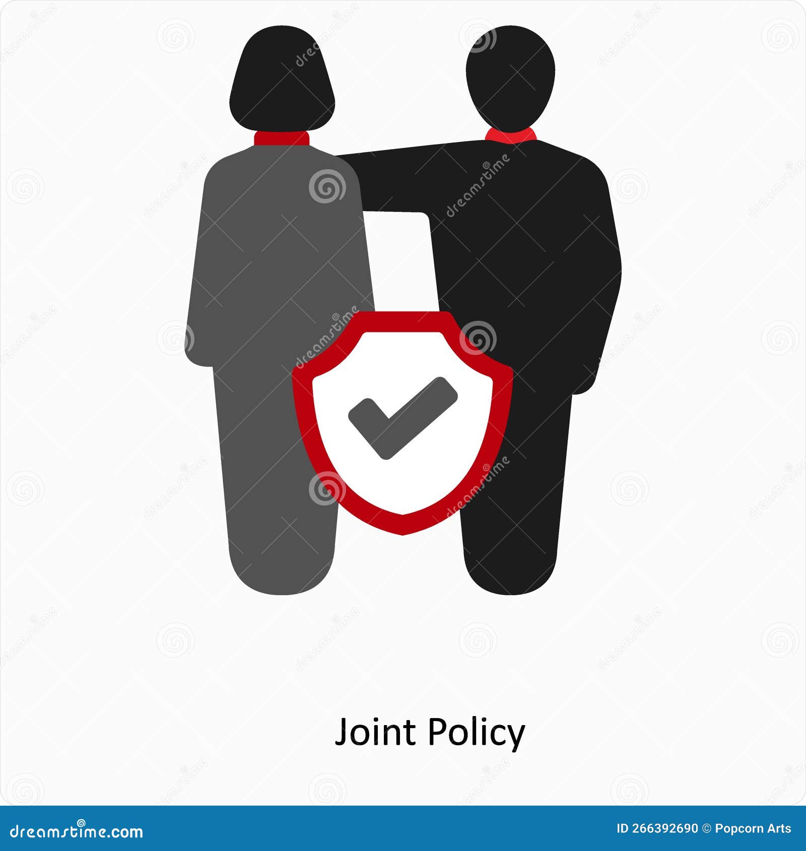 Joint Policy stock vector. Illustration of design, policy - 266392690