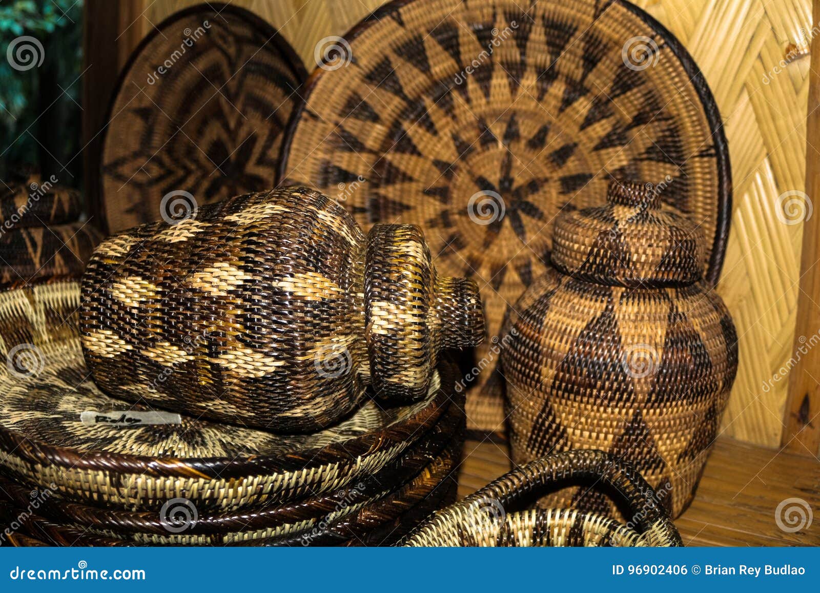 Beautiful handicrafts stock photo. Image of crafts, store - 96902406