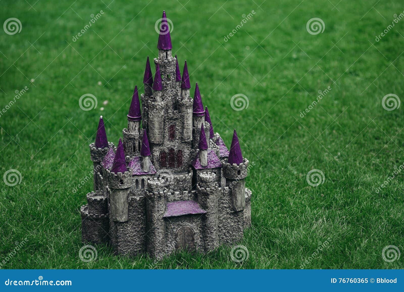 Beautiful handmade castle stock image. Image of handmade - 76760365
