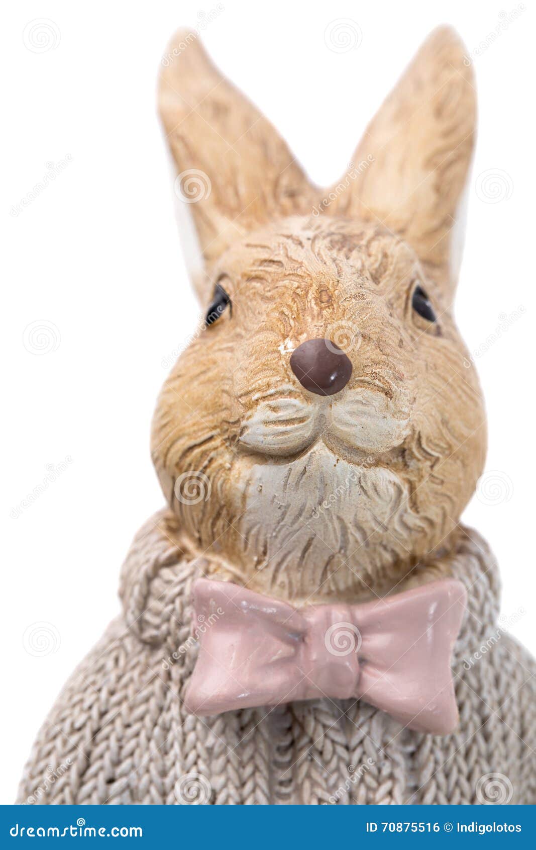 Beautiful Handmade Easter Rabbit. Stock Photo - Image of yellow, nature ...