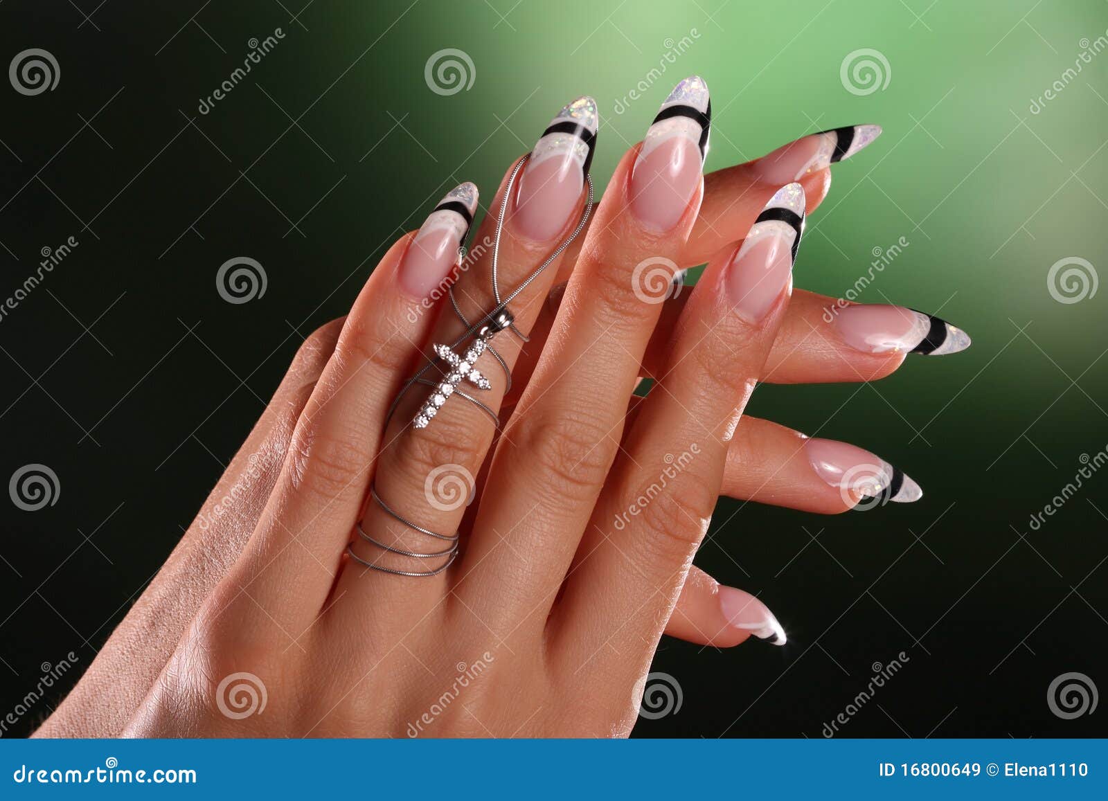 Beautiful hands and nails stock image. Image of french - 16800649