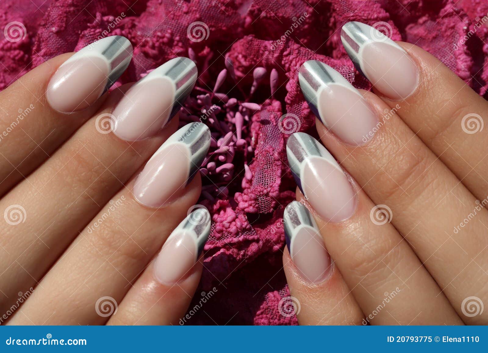 Beautiful hands and nails stock image. Image of woman - 20793775