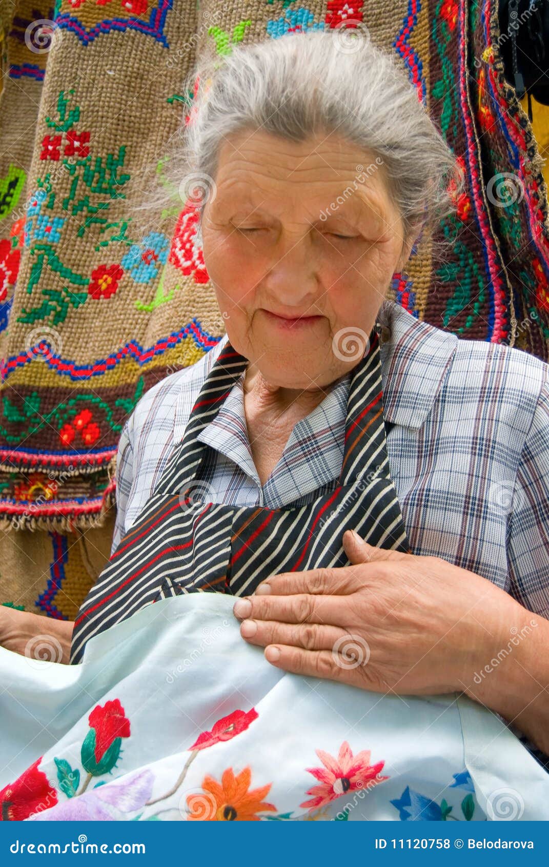Beautiful handwork stock photo. Image of embroider, skin - 11120758