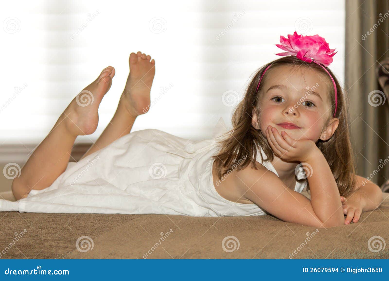 Beautiful, Happy Child Posing Stock Photo - Image of youthful, family ...
