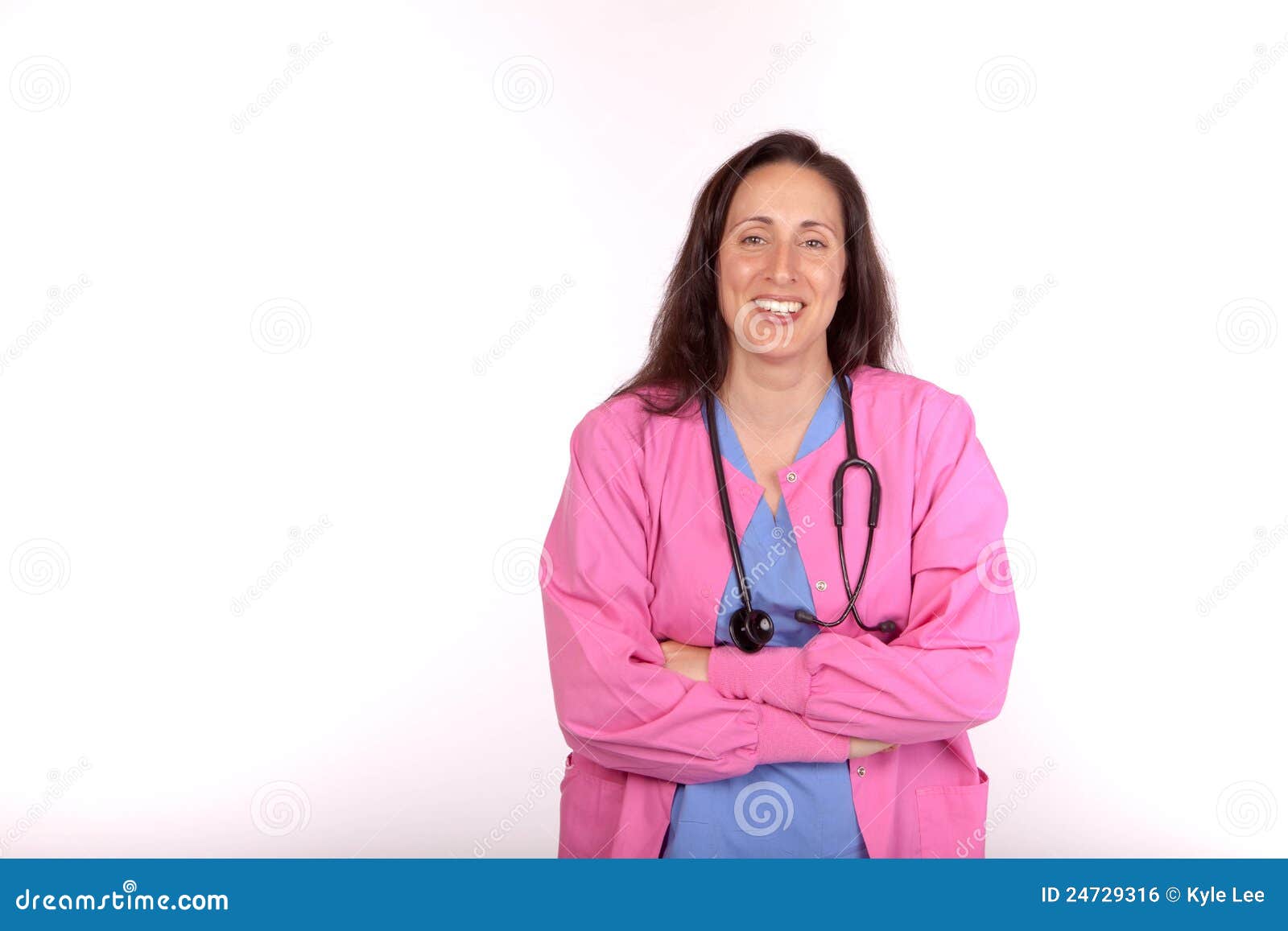 Beautiful Happy Medical Provider Stock Photo - Image of friendly ...