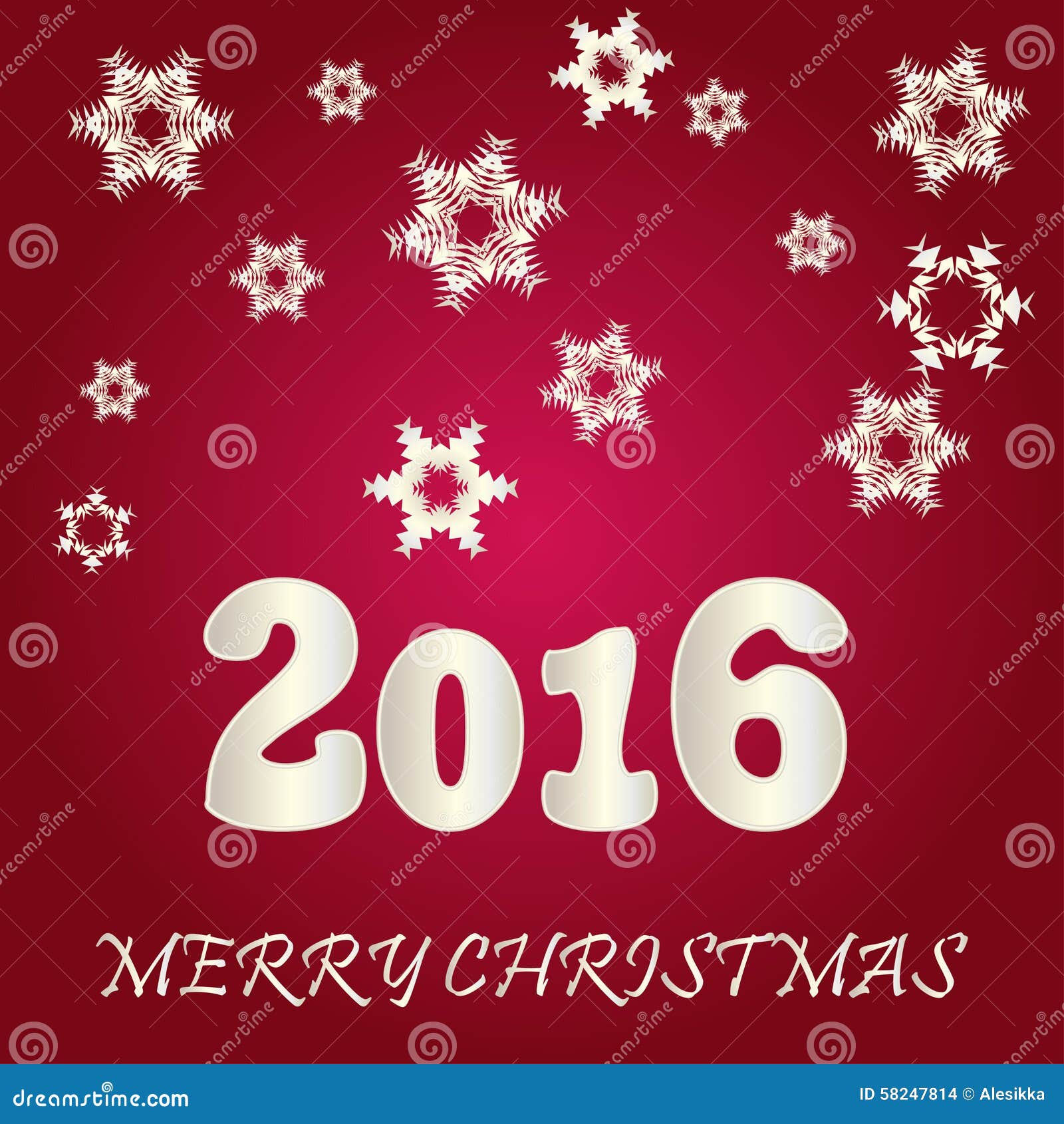 Beautiful Happy New Year 2016 Stock Illustration - Illustration of ...