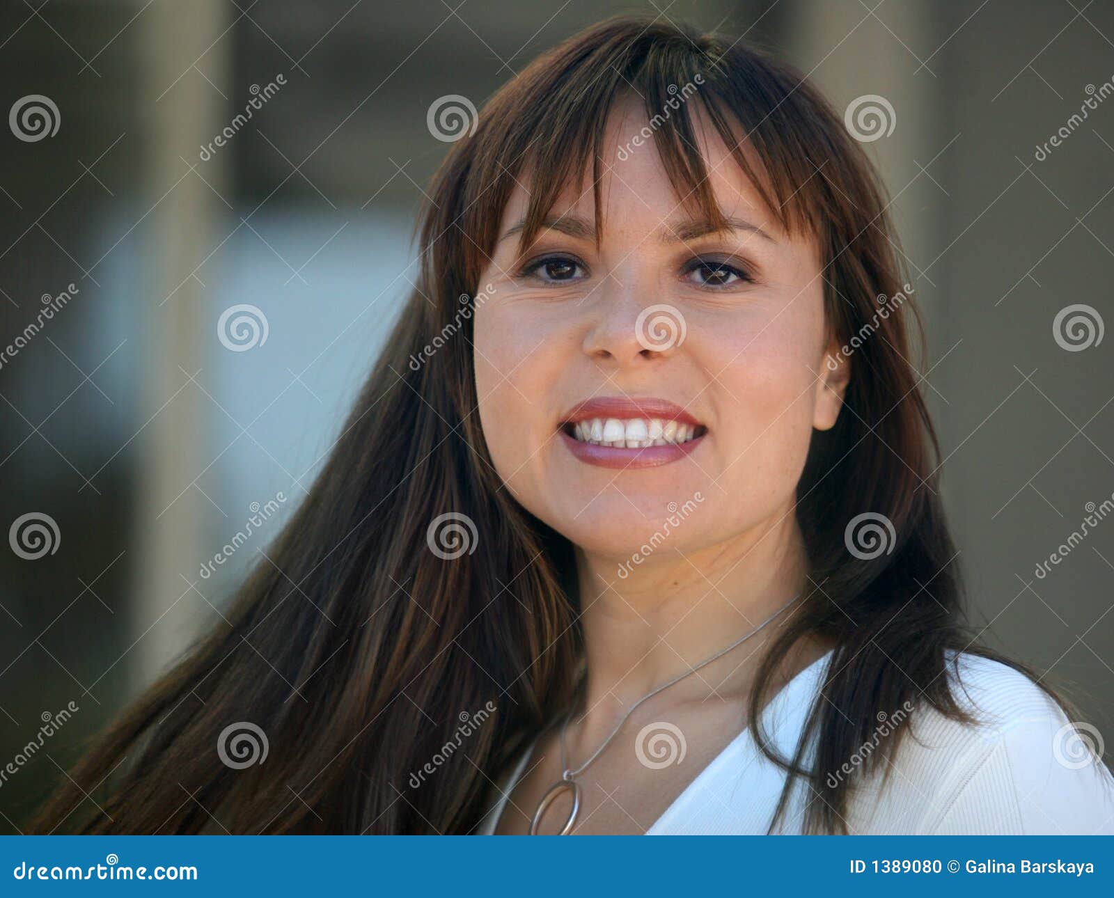 Beautiful happy woman stock photo. Image of lifestyle - 1389080