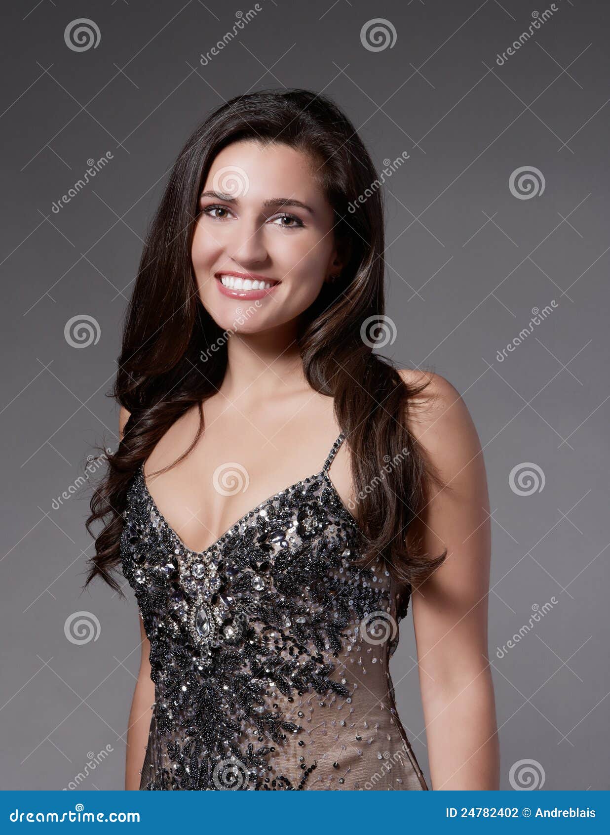 Beautiful happy woman stock photo. Image of headshot - 24782402