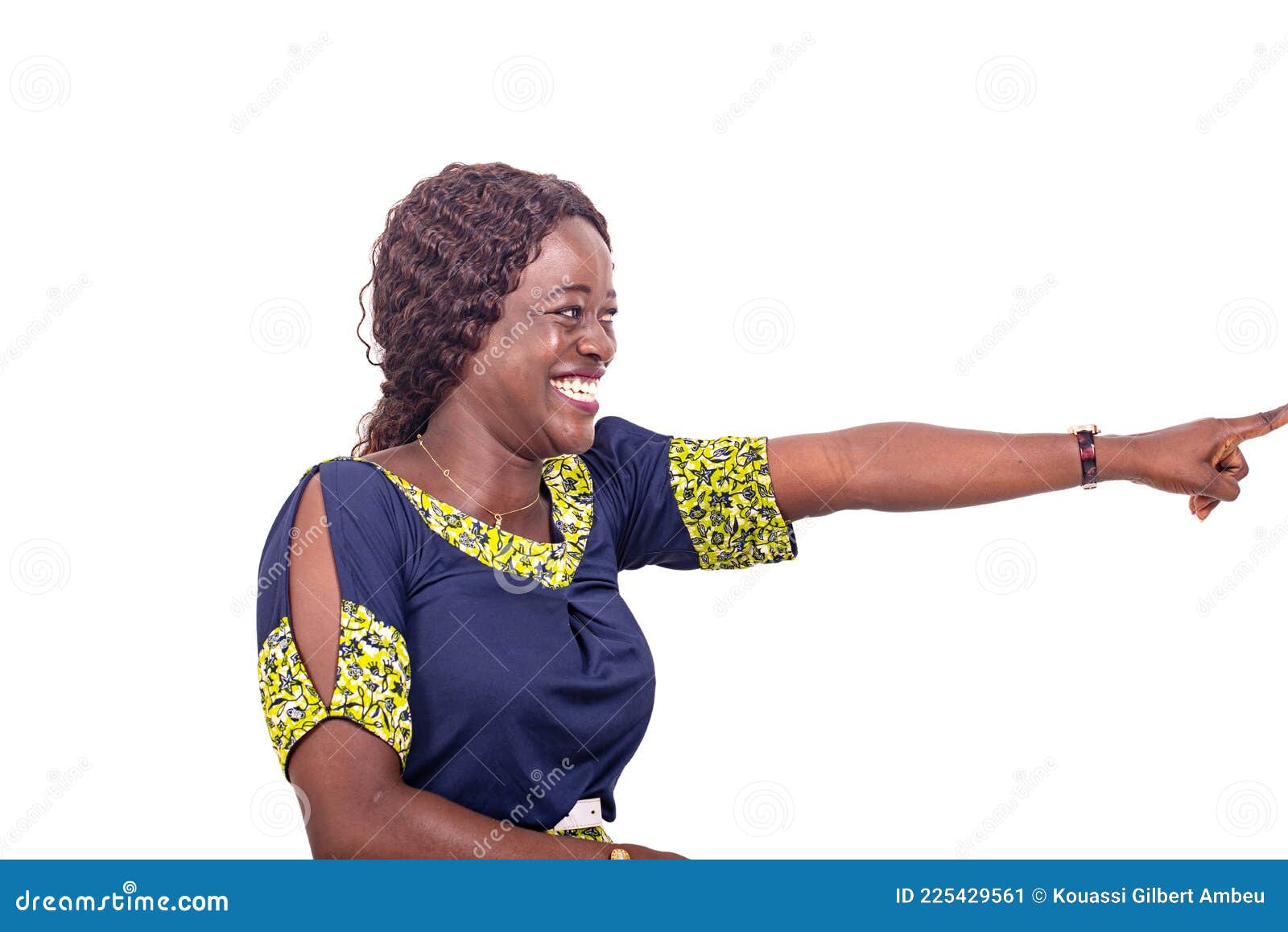 Beautiful Happy Young Woman Pointing Finger Aside Stock Image - Image ... Beautiful Happy Young Woman Pointing Finger Aside Stock Image - Image ...