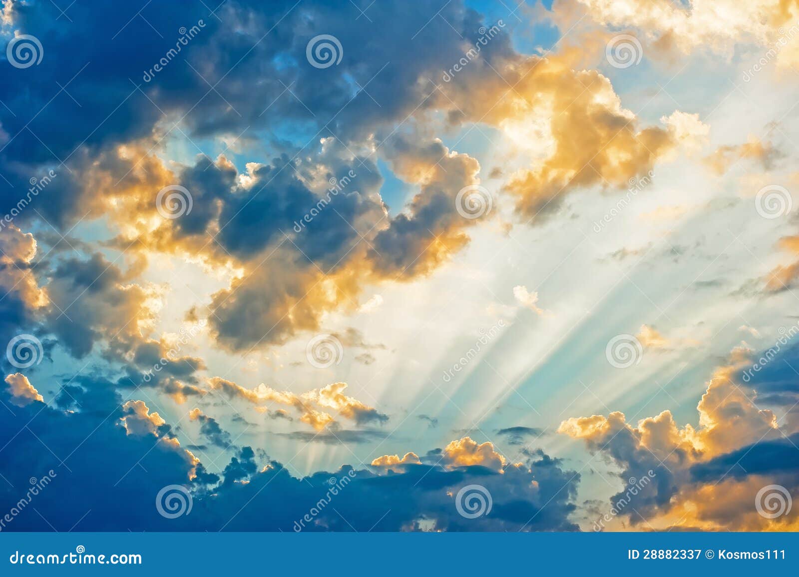 Beautiful Heavenly Landscape Stock Image - Image of cloudscape, beauty ...