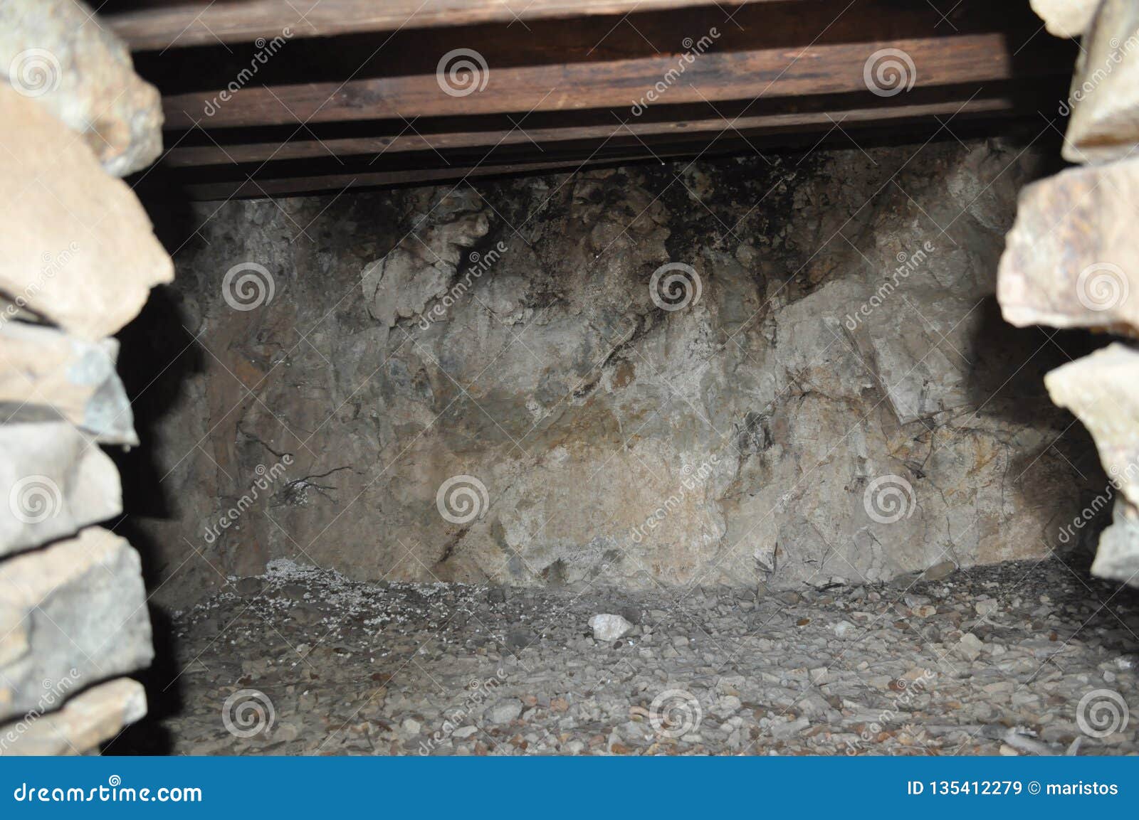 The Beautiful Hideout Hidden in the Forest in Cyprus Stock Image ...