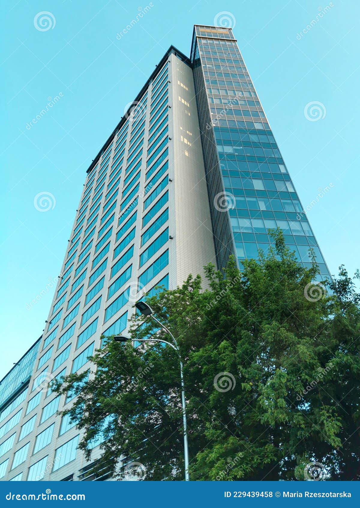 Beautiful High Rise Building in the Sky. Stock Photo - Image of ...