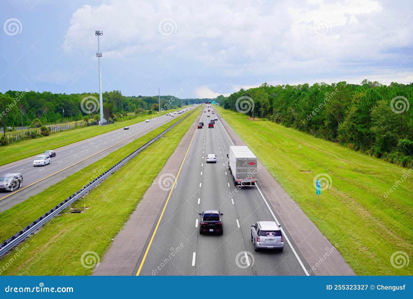 A Beautiful Highway in Florida Editorial Photography - Image of ...