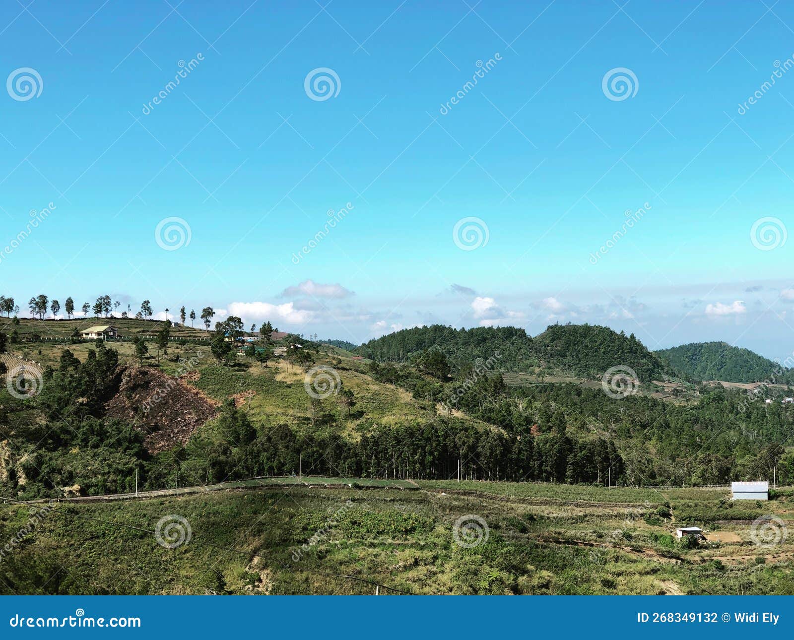 Beautiful Hill stock photo. Image of view, beautiful - 268349132