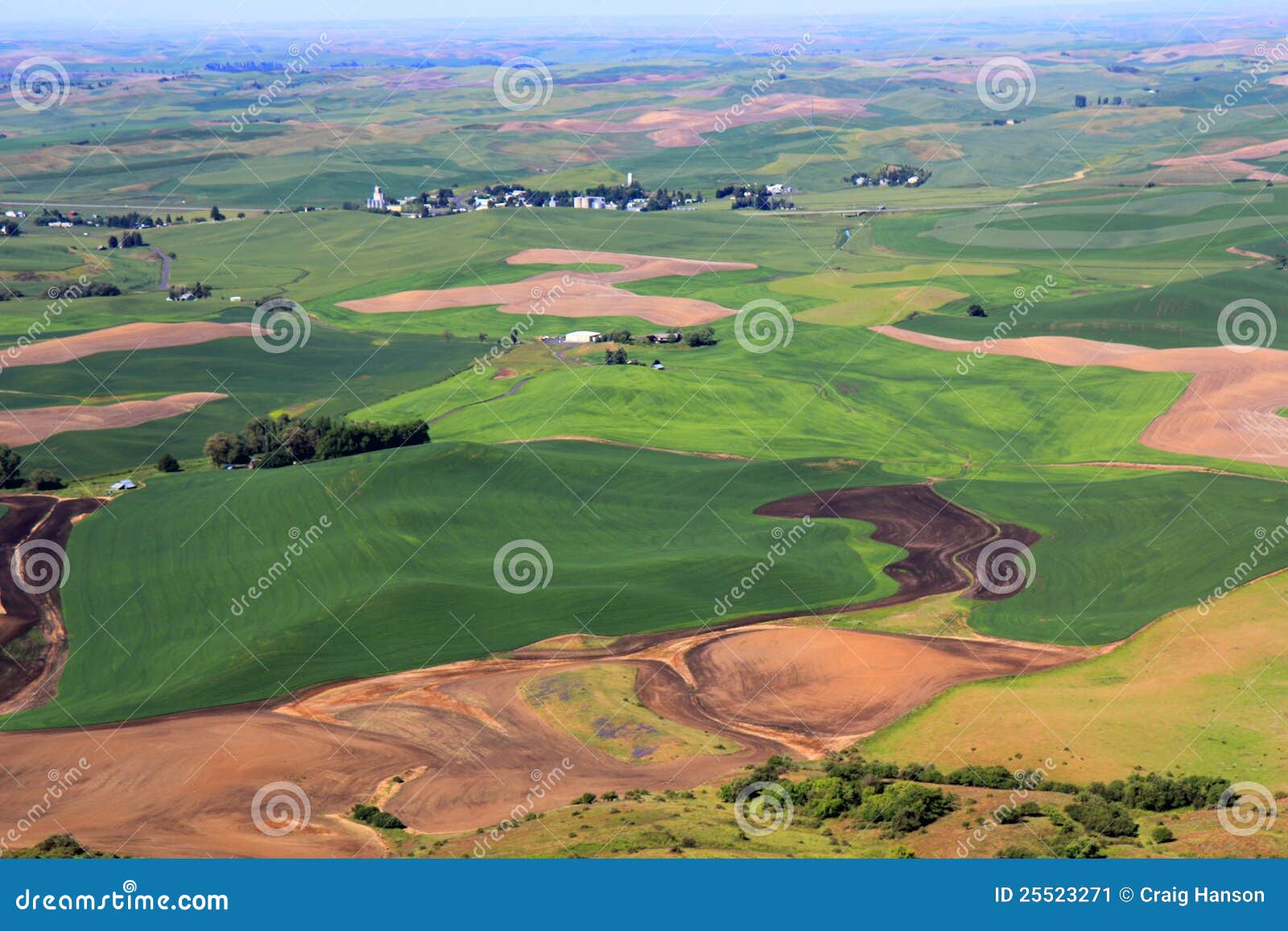 Beautiful Hills of Palouse stock image. Image of landscape - 25523271