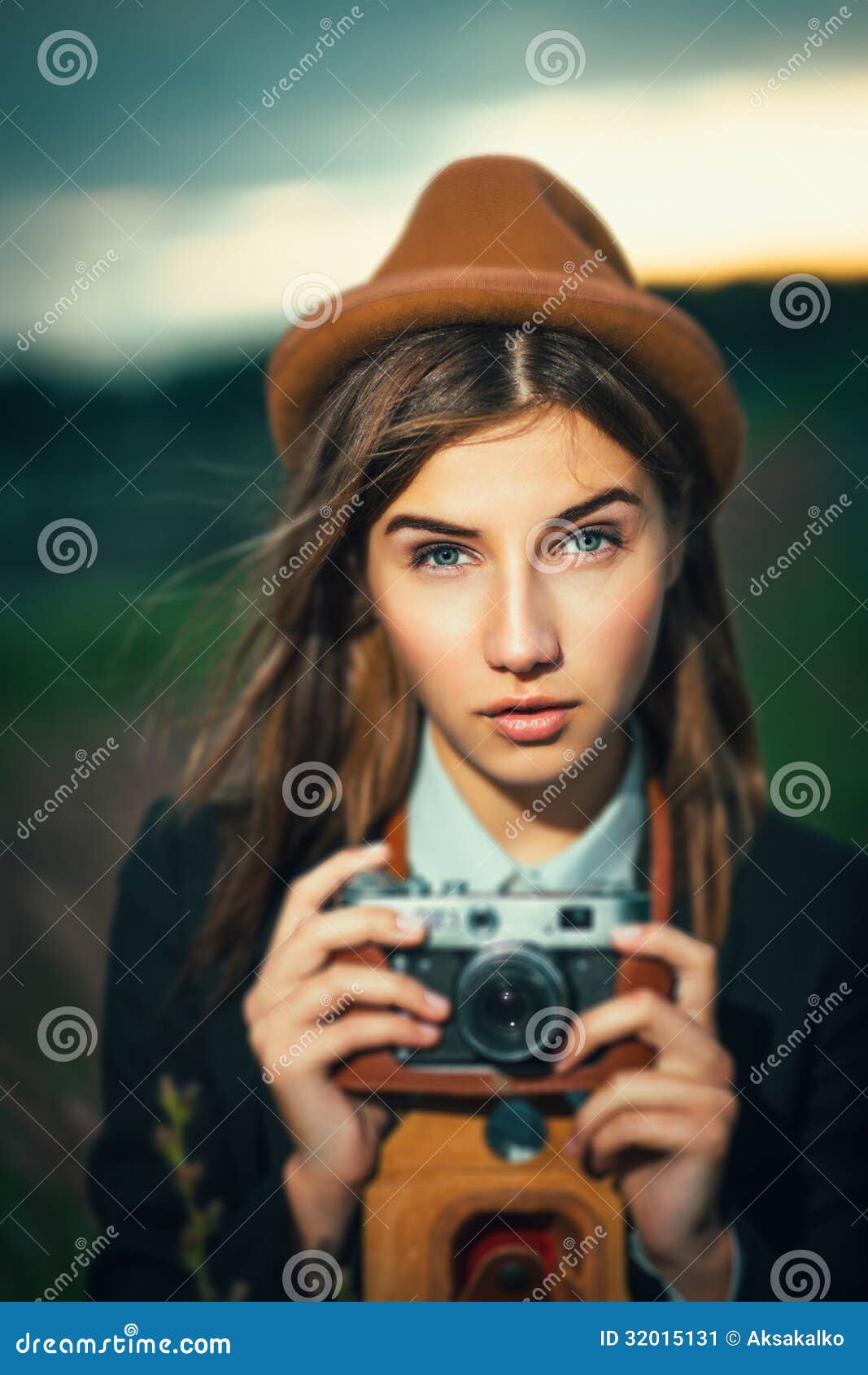 Beautiful Hipster Girl Shooting Stock Image - Image of clothes, camera ... Beautiful Hipster Girl Shooting Stock Image - Image of clothes, camera ...