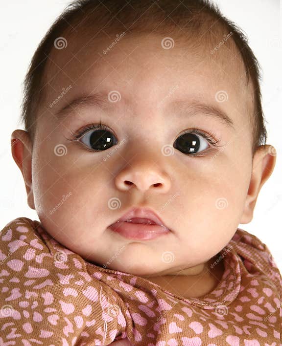 Beautiful Hispanic Baby stock photo. Image of infant, hispanic - 3864384