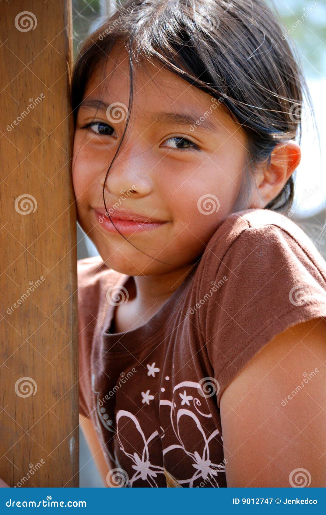 Beautiful Hispanic Girl stock image. Image of happiness - 9012747